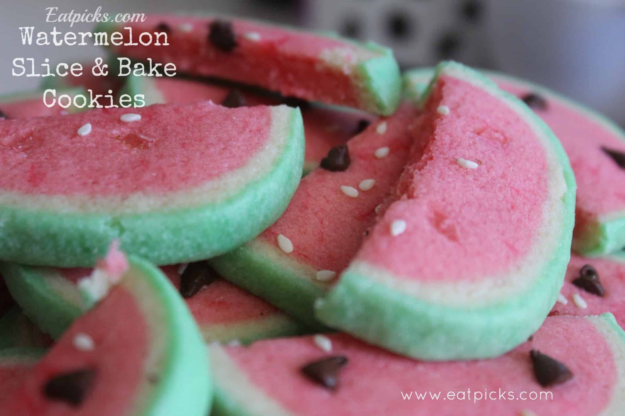 Watermelon Slice & Bake Cookies | Eat Picks