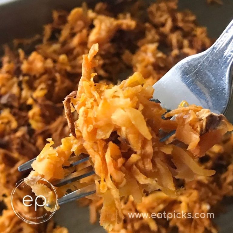 Easy Crispy Oven Shredded Sweet Potatoes {Recipe} | Eat Picks